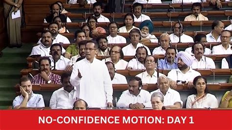No Trust Motion Debate From Manipur To Hanuman Chalisa Day 1