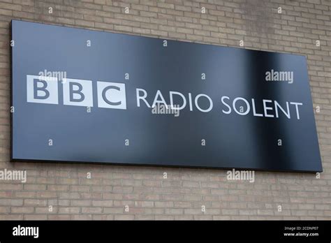 The Bbc Radio Solent Sign At A Station In Southampton In The Uk Taken