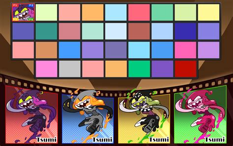 Fighting Game Character Select Screen Template Fanny Printable