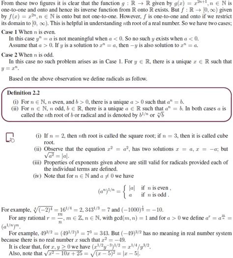 Exponents And Radicals Definition Formula Solved Example Problems