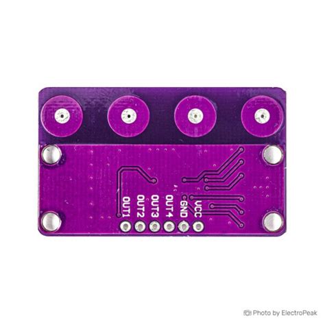 Cjmcu 0401 4 Bit Button Capacitive Touch Sensor