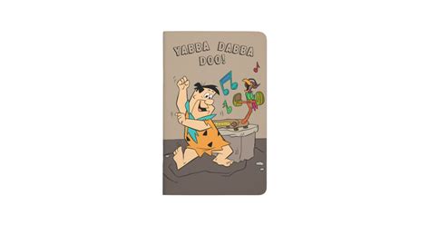 The Flintstones Fred Flintstone Dancing Journal Zazzle