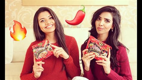 Challenge 2x Spicy Ramen Noodles Challenge Youtube