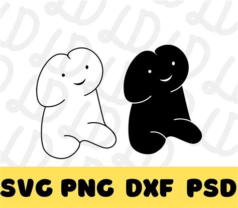 Penis Outline Svg Bachelorette Party Svg Male Anatomy Dick Svg Cock