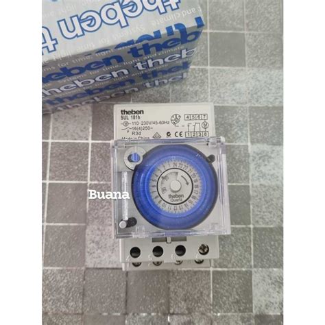 Jual Timer Analog Theben Timer Theben Sul 181h Teben Sul181h Shopee Indonesia