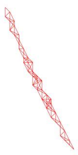 Numpy Use Curve Fitting To Approximate A Group Of Many Straight Line