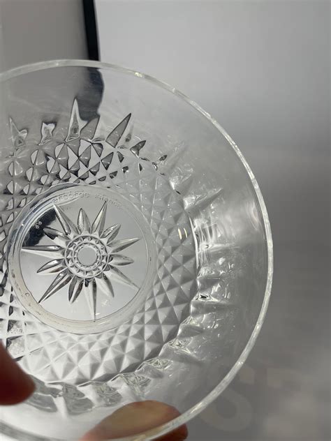 Vintage Arcoroc France Clear Glass Bowl Or Candy Dish Etsy