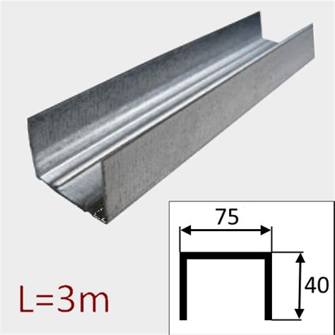 Профиль ПН-4 75/40 L=3м (КНАУФ)