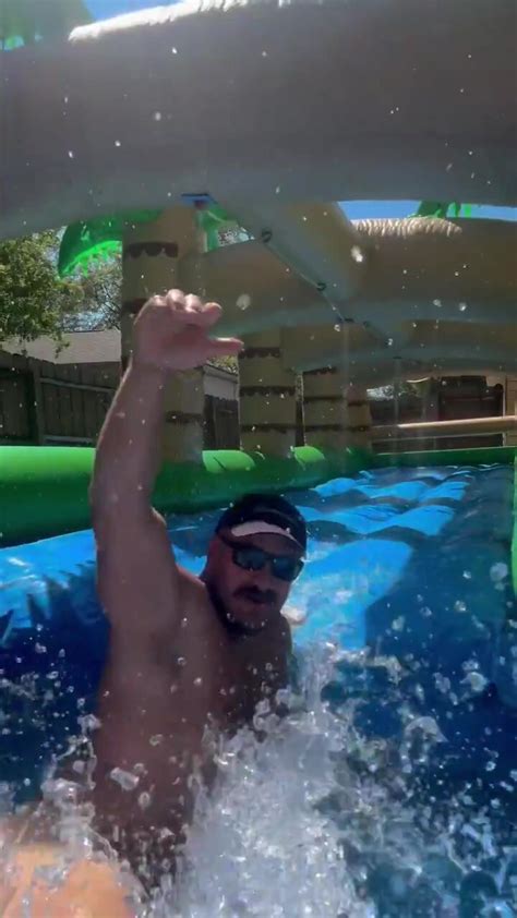 Married Dad Does Naked Slip N Slide In Backyard ThisVid