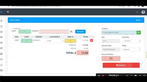 Sistema Punto De Venta Php Y Mysql Youtube