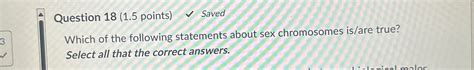 Solved Question 18 15 ﻿points ﻿savedwhich Of The