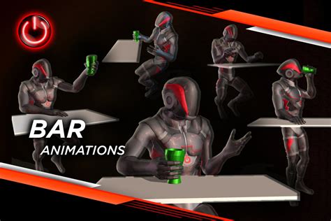 Bar Mocap Animation Pack 3d Animations Unity Asset Store