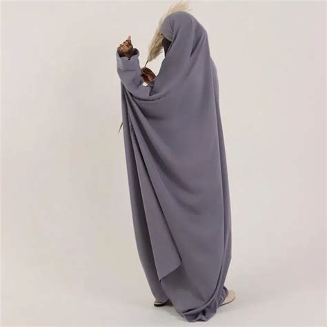 Modest Long Robe Eid Muslim Abaya For Women Dresses Ramadan Morocco