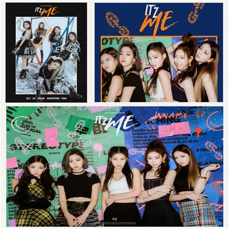 Itzy Kpop Wannabe Posters Korean Singers White Coated Paper Prints Cle