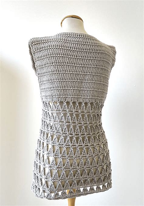 Patrón Crochet Chaleco Ágata Tutorial Blog Handwork Diy