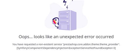 Uncaught Exception You Have Requested A Non Existent Service
