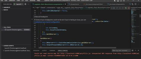 Unbound Breakpiont Issue Microsoft Vscode GitHub