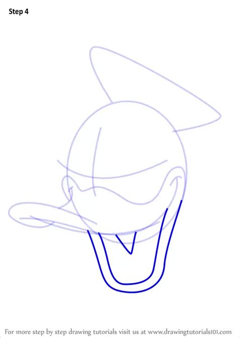 How To Draw Donald Duck Face From Mickey Mouse Clubhouse Mickey Mouse