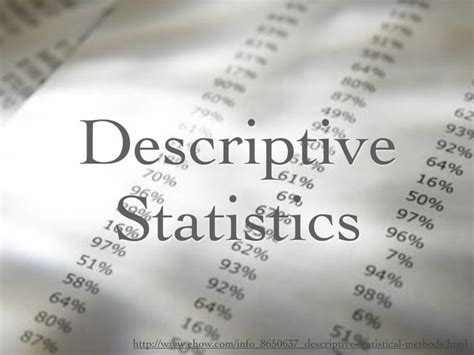 Descriptive Statistics With R Pdf Technology And Computing