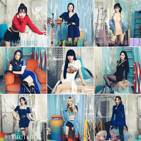 Twice 10th Japanese Single Hare Hare Concept Photos Kpopping