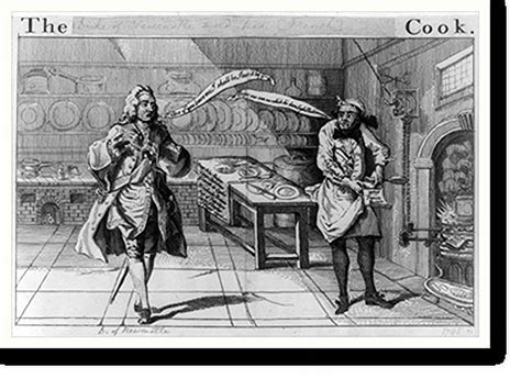 Historic Print The Duke Of N Tle And His Cook 16 X 20