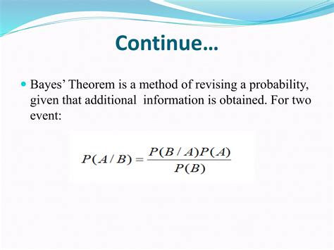 Bayes Rule Bayes Law Pptx Physics Science