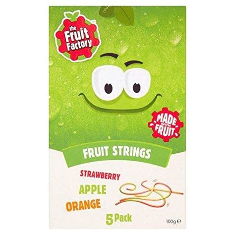 The Fruit Factory Strawberry Apple And Orange Fruit Strings 100g Pack Of 6