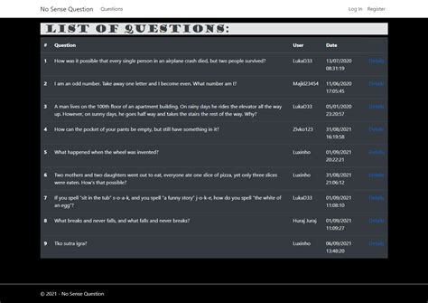 Github Im Luka Question Jokes App Full Stack Application Where