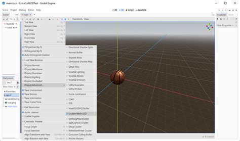 Visible Lod Artifacts In Basketball · Issue 67891 · Godotenginegodot