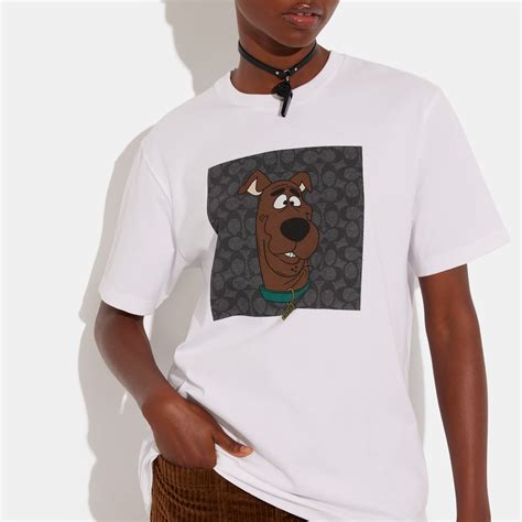Coach Scooby Doo Signature T Shirt Coach Lifestyle Indonesia