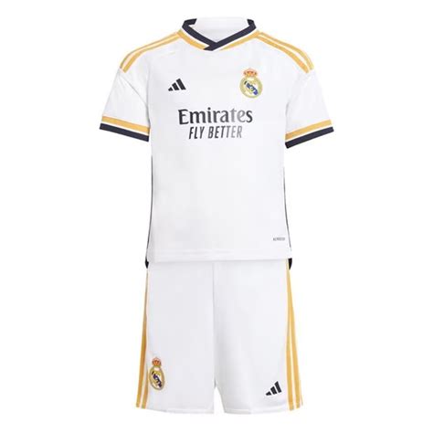 Günstige Fußballtrikots Real Madrid kinder Heim Trikotsatz 2023 2024