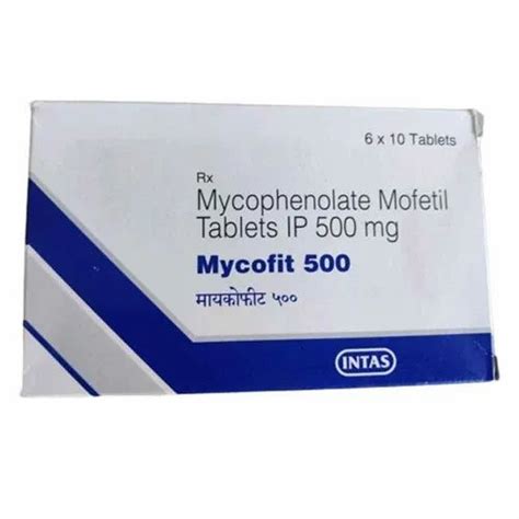 Mycofit Mycophenolate Mofetil Tablet At Rs 190 Box Mycophenolate