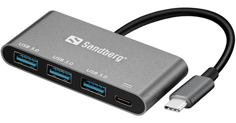 Sandberg Usb C To Xusb Hub Pd Sandberg A S