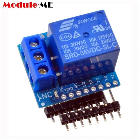 Set One Channel Wemos D Mini Relay Shield Wemos D Mini Relay Module For Arduino Esp