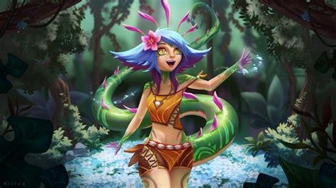 Artstation League Of Legends Neeko Fanart