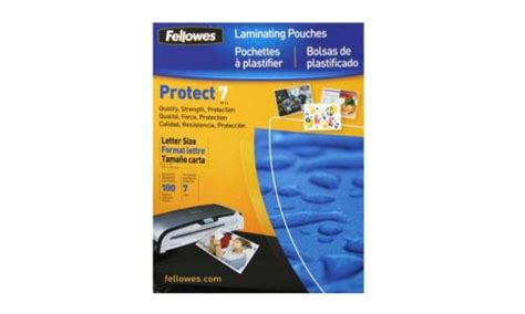 Fellowes Premium Mil Letter Size Laminating Pouches Pk