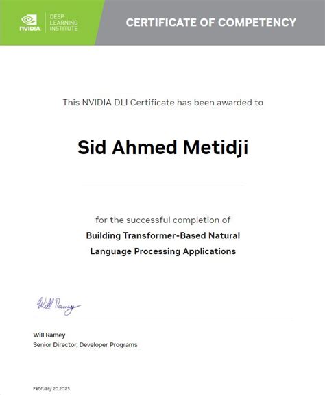 Nlp Deeplearning Transformers Sid Ahmed Metidji