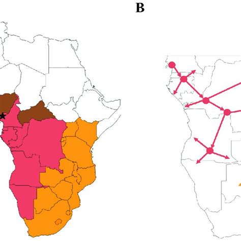 A Geographical Distribution Of The Niger Congo Macro Phylum Download Scientific Diagram