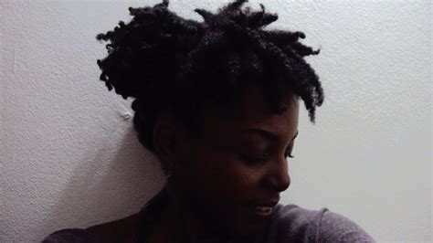 Natural Hair Puff Bang Tutorial Youtube