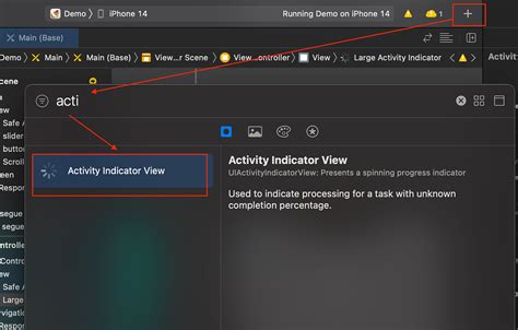 Activity Indicator View是一種表示某動作或讀取是否完成的元件，通常在完成後會自動消失 Documentation