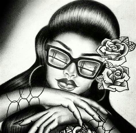 Chicano Art Chicano Art Chicano Drawings Latino Art