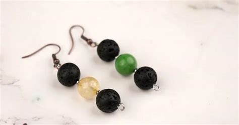 آموزش ساخت گوشواره کیوت با وسایل ساده و مهره آویزی و حلقه ای