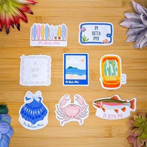 Pi Beta Phi Sticker Pack Pi Phi Sticker Pack Pi Beta Phi Ts Pi Beta Phi Flag Pi Beta Phi