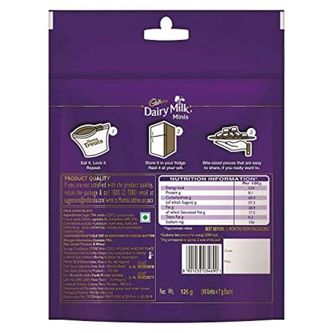 Buy Cadbury Dairy Milk Chocolate Home Treats 126g Pack Of 1 Online