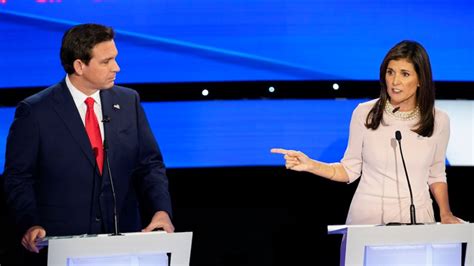 5 Takeaways From The Desantis Haley Debate In Iowa