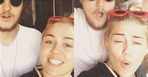 Miley Cyruss Ice Bucket Challenge Video Popsugar Celebrity