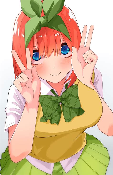Nakano Yotsuba Go Toubun No Hanayome Drawn By Airo Danbooru