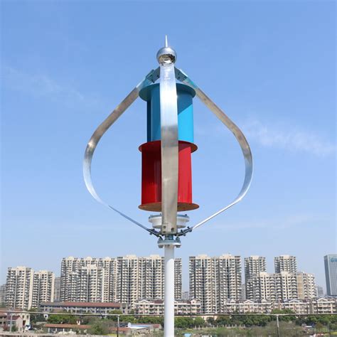 800w 1000w Vertical Axis Wind Turbine Generator 12v 24v Windmill 220v