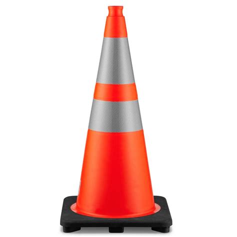 Boen 28 In Orange Traffic Safety Cone Half Pallet 153 Cones Durable High Visibility