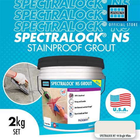 Spectralock Ns Stainproof Grout 2kg Shopee Philippines
